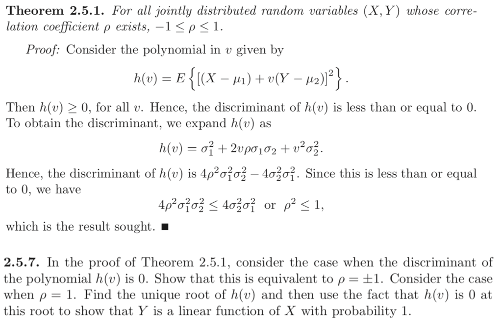 Solved Theorem 2.5.1. For all jointly distributed random | Chegg.com