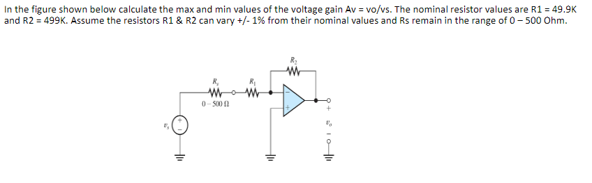 Solved In the figure shown below calculate the max and min | Chegg.com