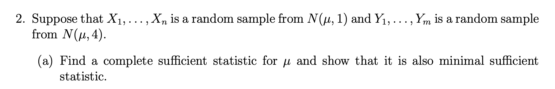 Solved Suppose that x1,dots,xn is ﻿a random sample from | Chegg.com