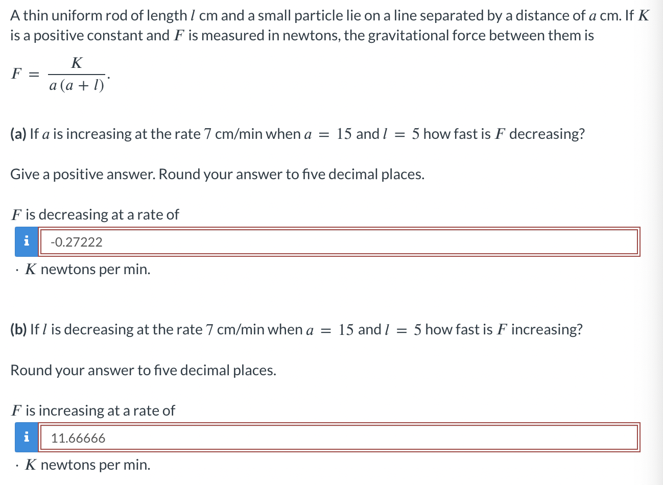 Solved A thin uniform rod of length l cm and a small | Chegg.com