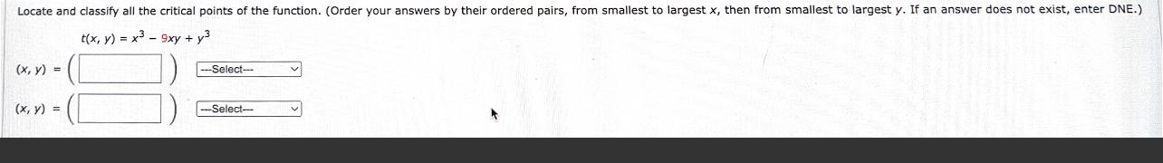 Solved Select options are relative maximum, relative | Chegg.com
