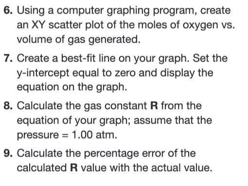 Solved 6. Using a computer graphing program, create an XY | Chegg.com