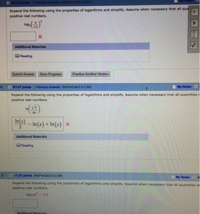 Solved 01.07 polnts Previous Answers y. Assume when | Chegg.com