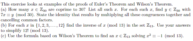 Solved This exercise looks at examples of the proofs of | Chegg.com