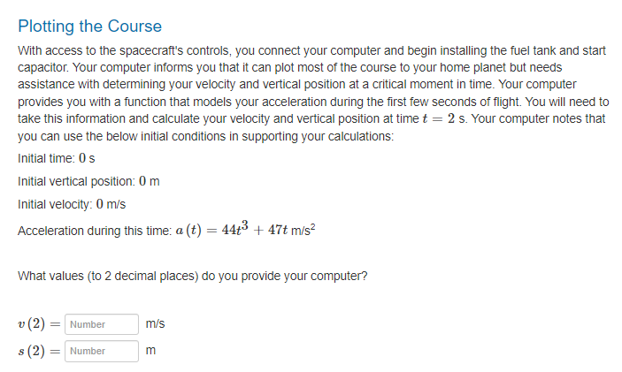 Solved With access to the spacecraft's controls, you connect | Chegg.com