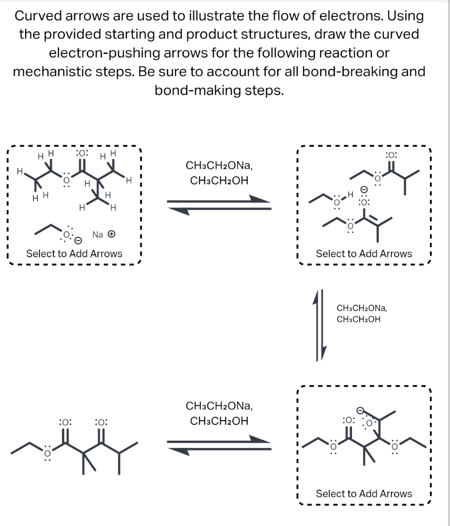 Solved Curved arrows are used to illustrate the flow of | Chegg.com