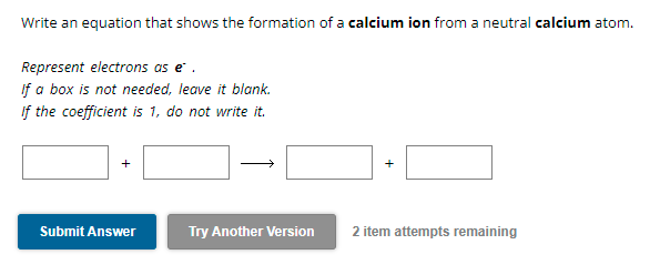 Solved Write an equation that shows the formation of a | Chegg.com