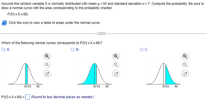 Solved Assume the random variable X is normally distributed | Chegg.com