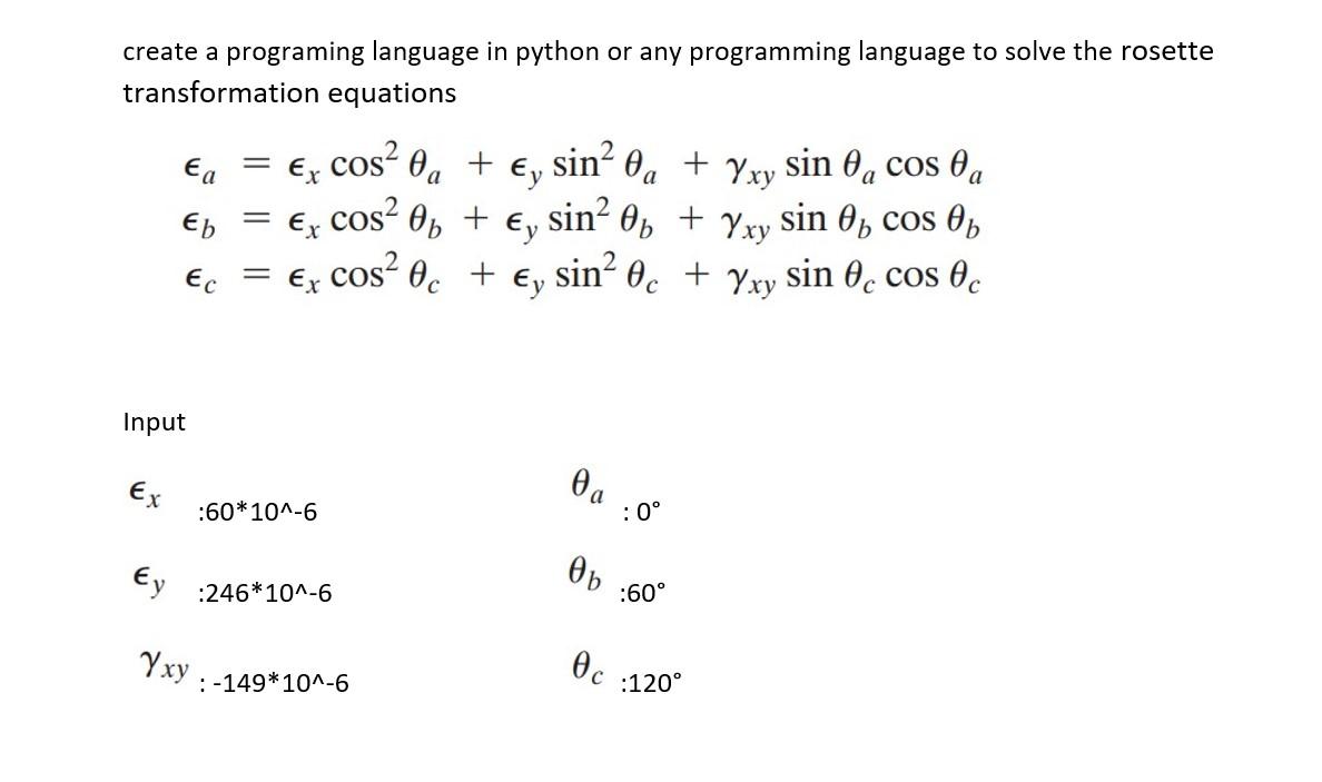 Solved create a programing language in python or any | Chegg.com