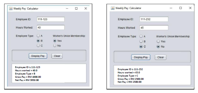 Solved Question 1: Create a GUI application as shown below. | Chegg.com
