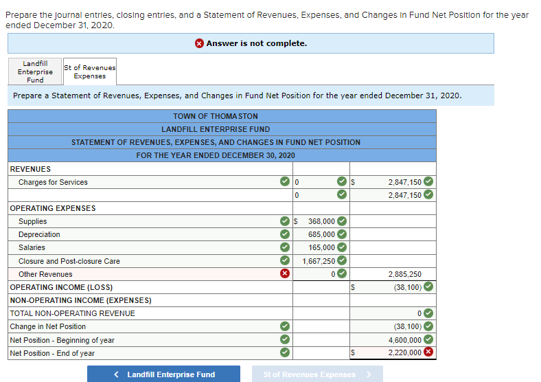 Solved The Town of Thomaston has a Solid Waste Landfill | Chegg.com