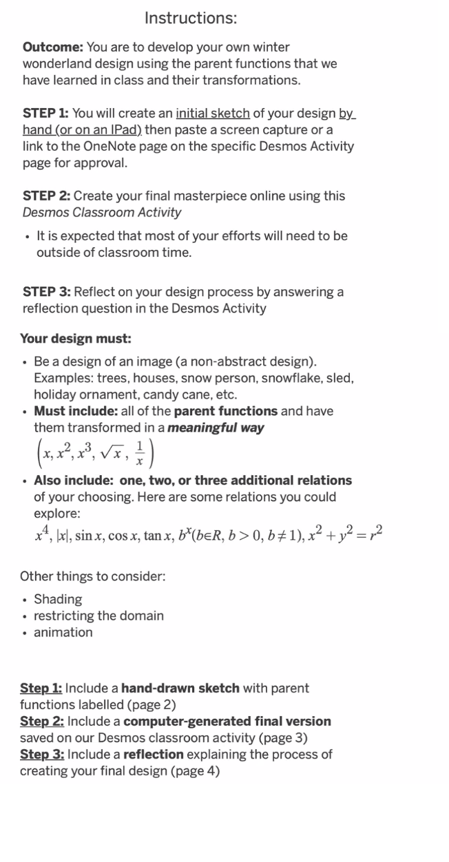 Solved please solve this question by ﻿desmos site | Chegg.com