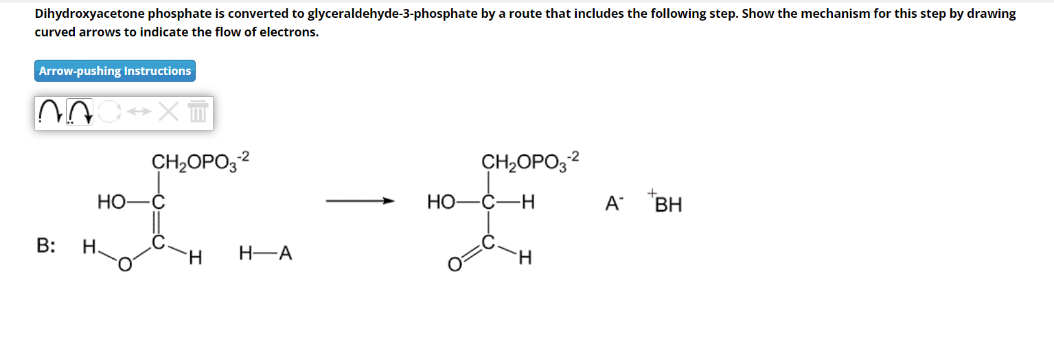 Solved Dihydroxyacetone phosphate is converted to | Chegg.com
