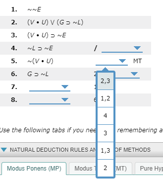 Solved 6. Natural Deduction - Practice 2 Most natural | Chegg.com