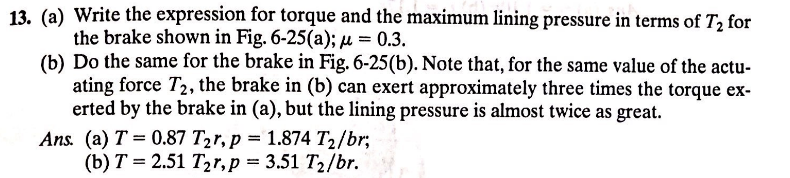 3. (a) Write the expression for torque and the | Chegg.com