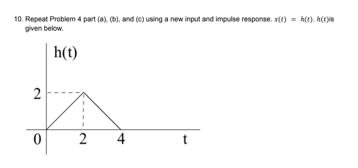 Solved 4. For each of the waveforms below, solve the Laplace | Chegg.com