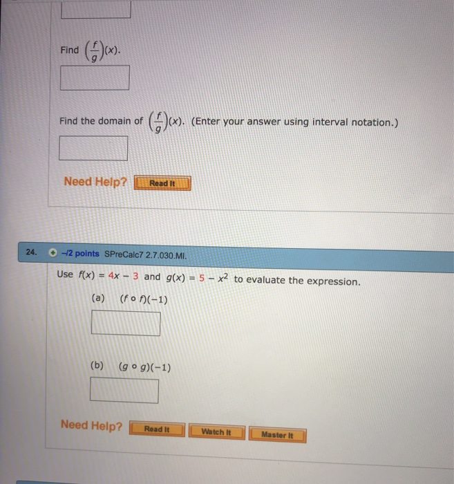 Solved 22. -14 points SPreCalc7 2.7.004 Suppose the rule of | Chegg.com