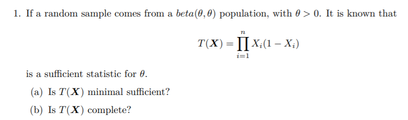 Solved For part A, could you try to do it using lehmann | Chegg.com