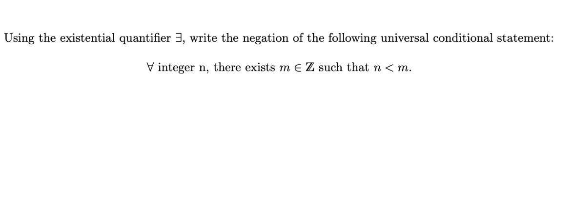 Solved Using the existential quantifier 3, write the | Chegg.com