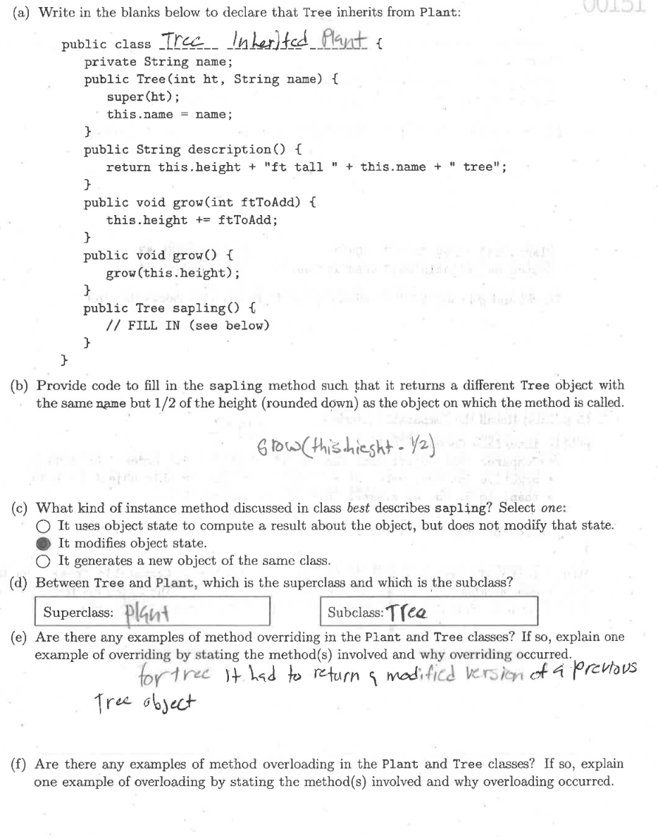 Solved please answer the following 3 code questions which | Chegg.com