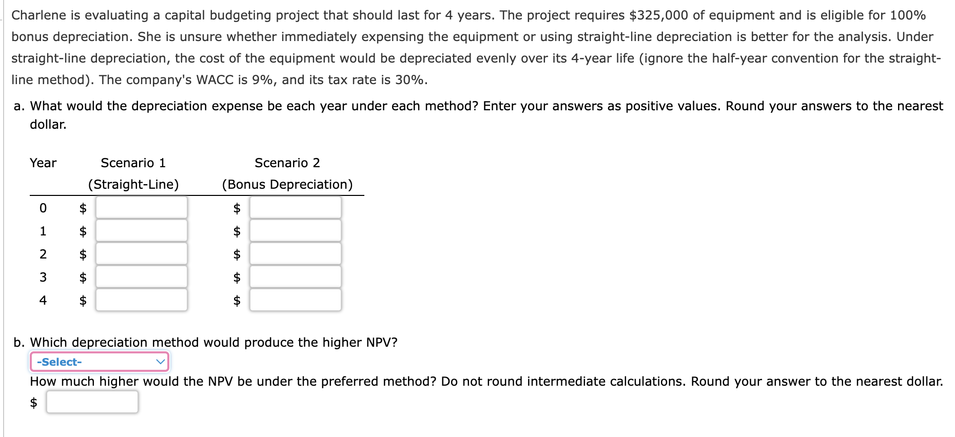 Solved Charlene is evaluating a capital budgeting project | Chegg.com
