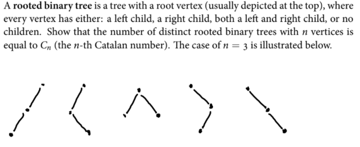 Solved A rooted binary tree is a tree with a root vertex | Chegg.com