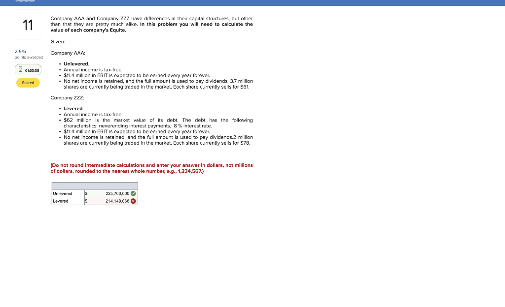 Solved Company AAA and Company ZZZ have differences in their | Chegg.com