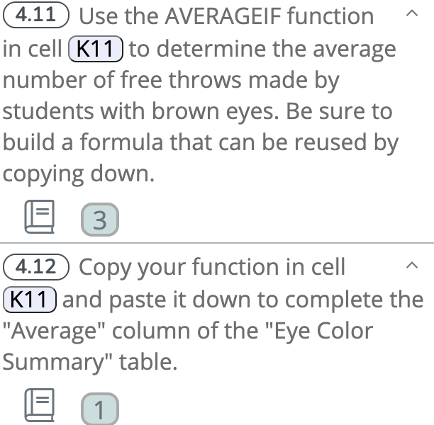 Get Shirt? Student 1 Free Throws 3 Sum Average 2 4 | Chegg.com