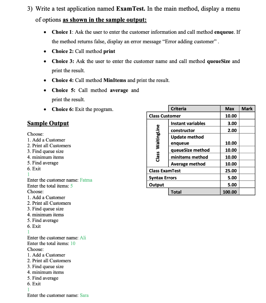 Solved Consider The Queue Data Structure Implementation To Chegg