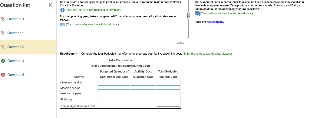 Solved Several years after reengineering its production | Chegg.com