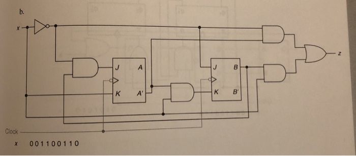 Solved For Each Of The Following Circuits And Input Strings 
