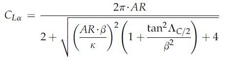 How can I derive the Polhamus Formula step by step to | Chegg.com