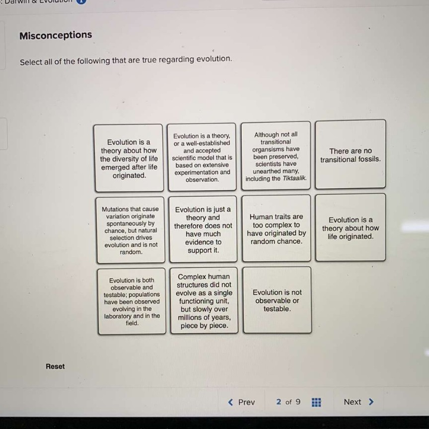 Solved Misconceptions Select all of the following that are | Chegg.com