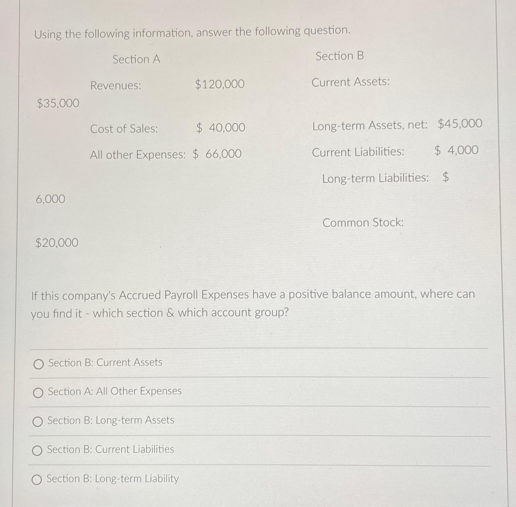 Solved Using the following information, answer the following | Chegg.com