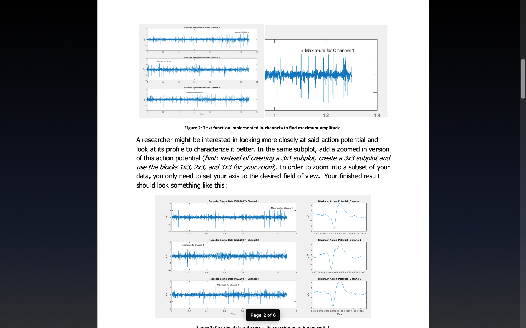 This data has 3 channels and 25,000 values that | Chegg.com