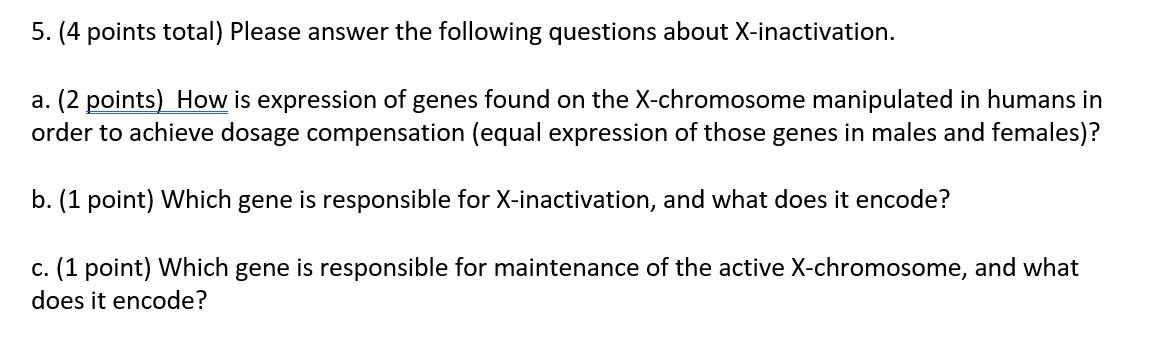 Solved 5. (4 points total) Please answer the following | Chegg.com Solved 5. (4 points total) Please answer the following | Chegg.com