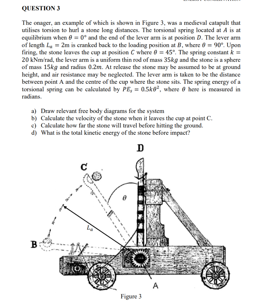 Solved QUESTION 3 The onager, an example of which is shown | Chegg.com