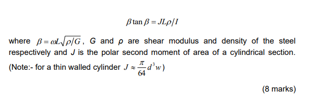 Solved A mobile phone mast consists of a hollow steel | Chegg.com