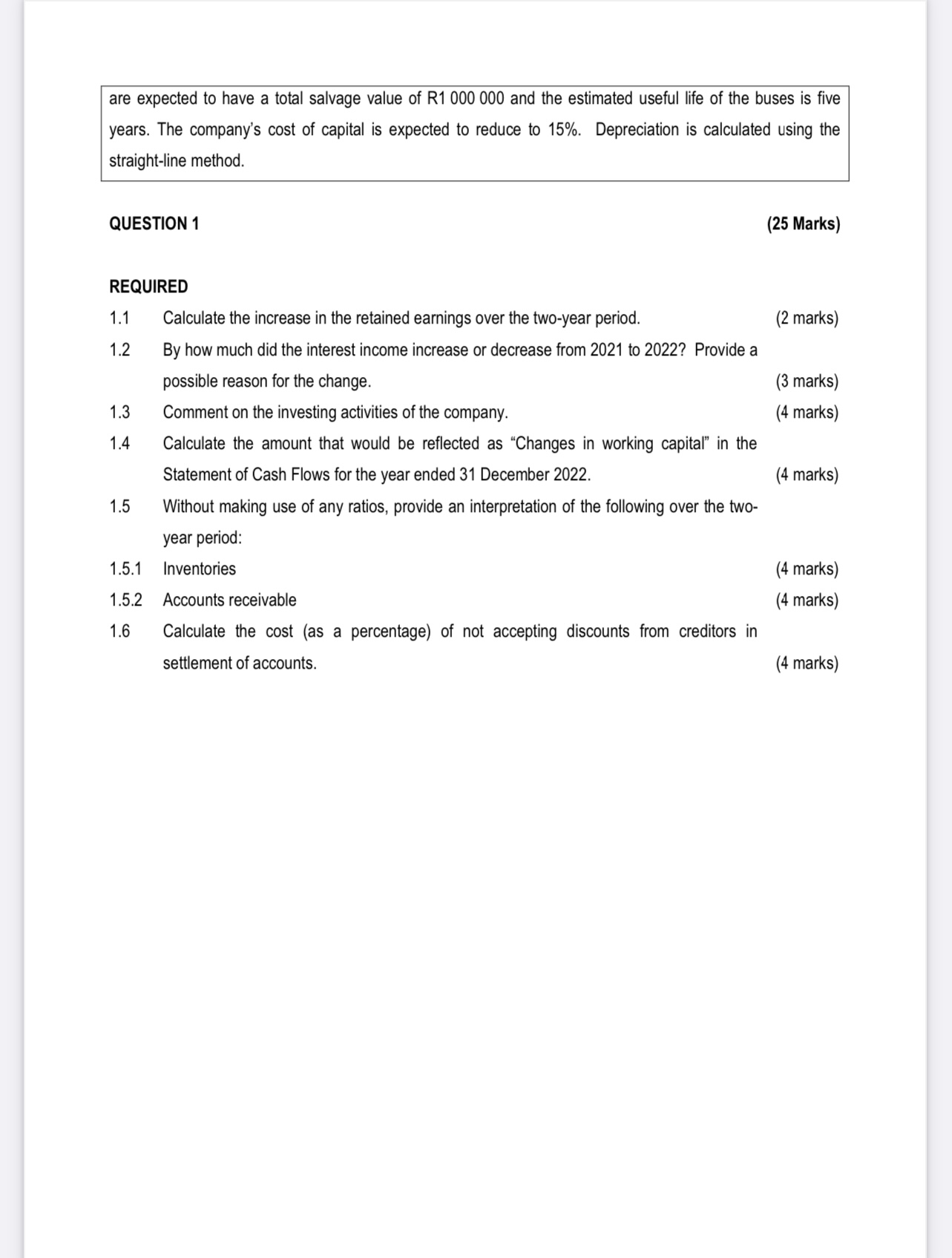 Solved FORMATIVE ASSESSMENT 1 [100 MARKS] Read the case | Chegg.com