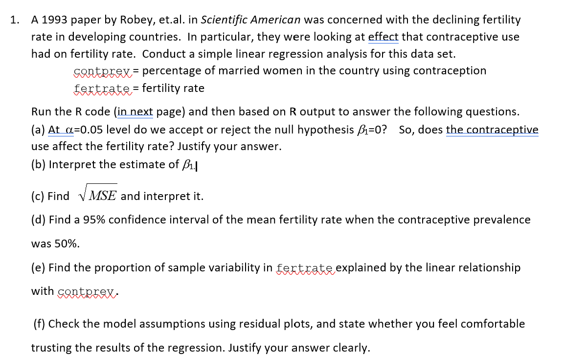A 1993 ﻿paper by Robey, et.al. ﻿in Scientific | Chegg.com