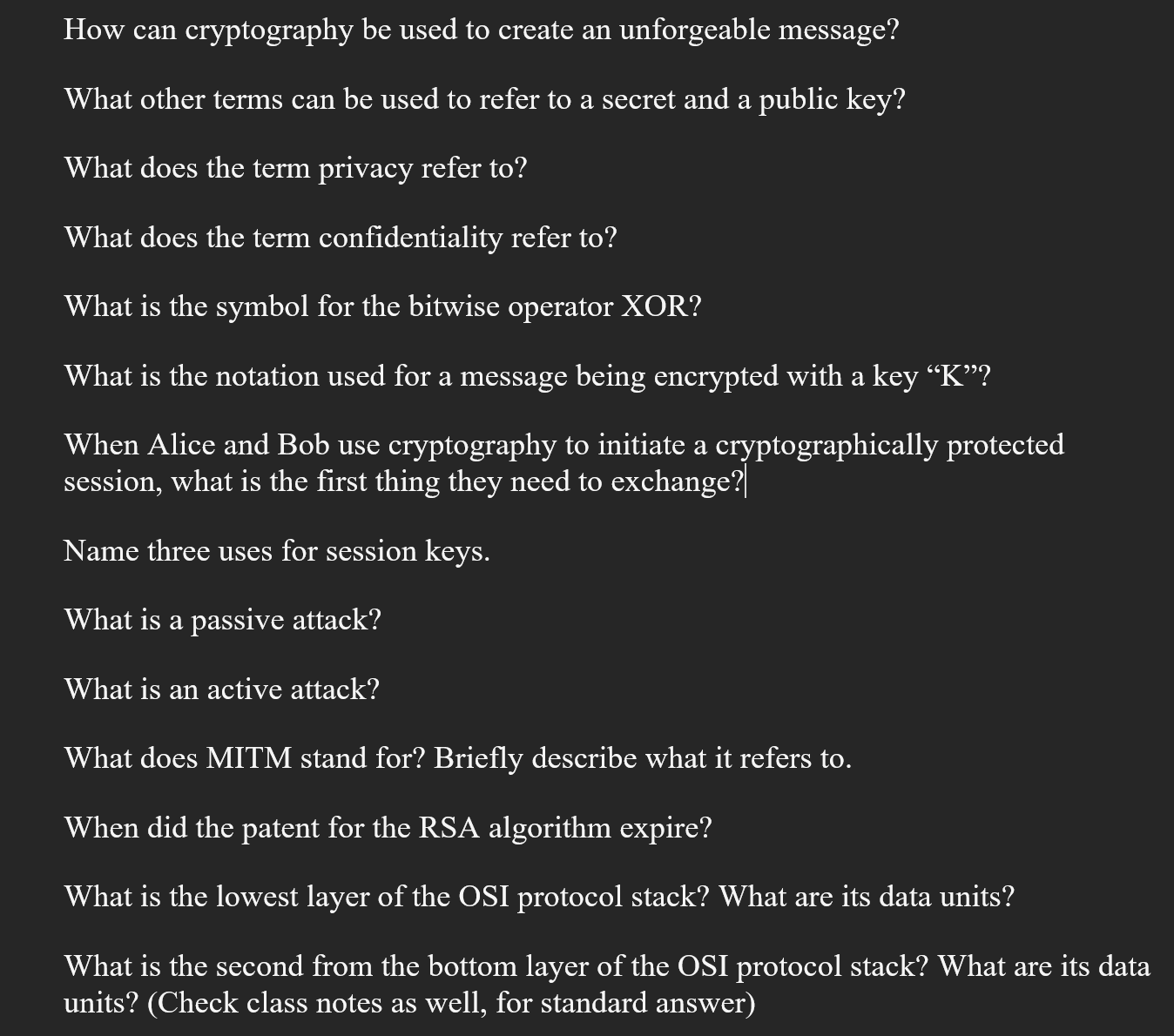 Solved How can cryptography be used to create an unforgeable | Chegg.com