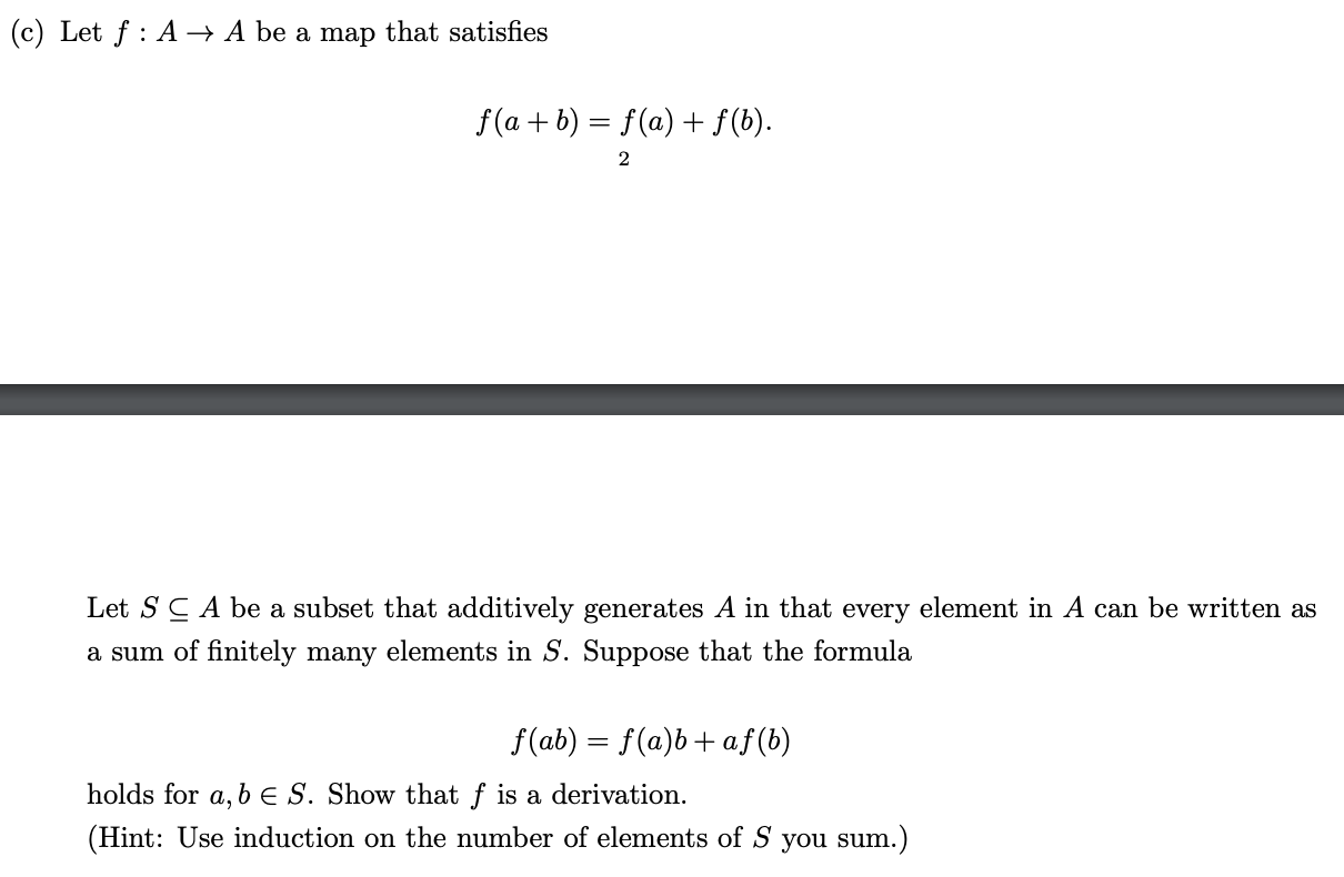 Solved Problem 2: Let A be a commutative ring with identity. | Chegg.com