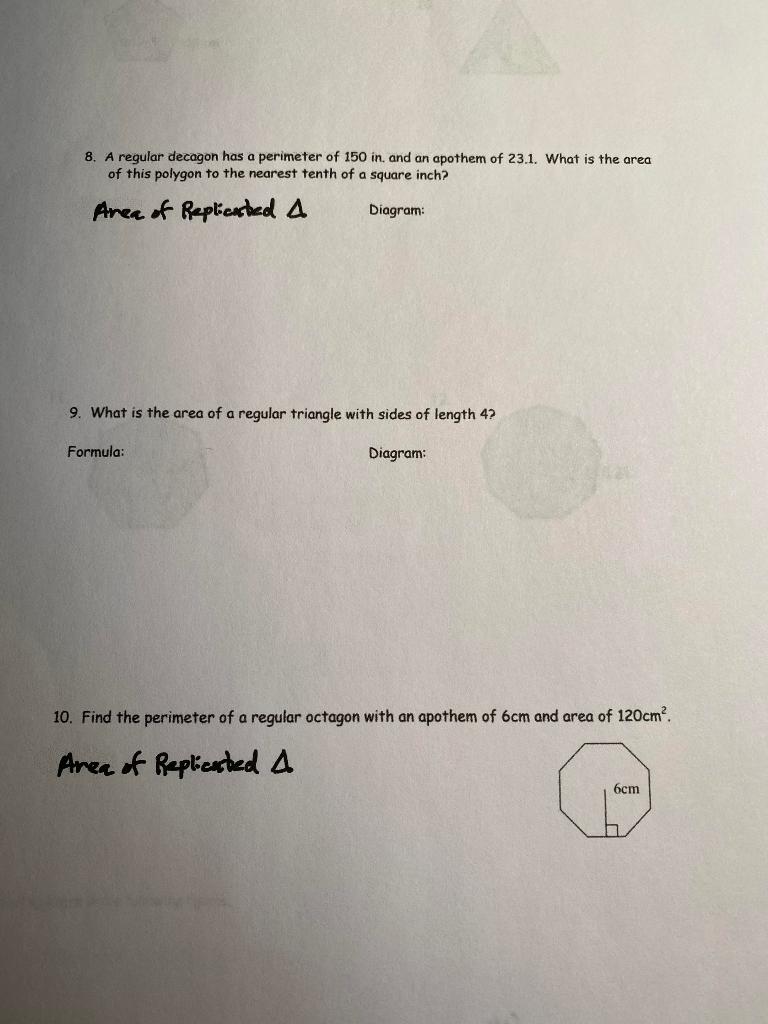 Solved In # 1-4, use the diagram below to answer the | Chegg.com