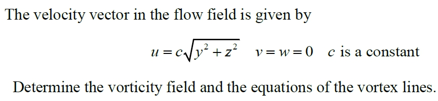 Solved The velocity vector in the flow field is given by | Chegg.com