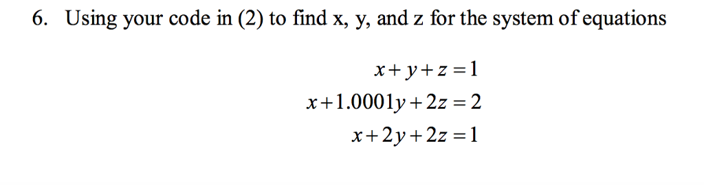 Solved Purpose To Develop A Gauss Elimination Program In 1406