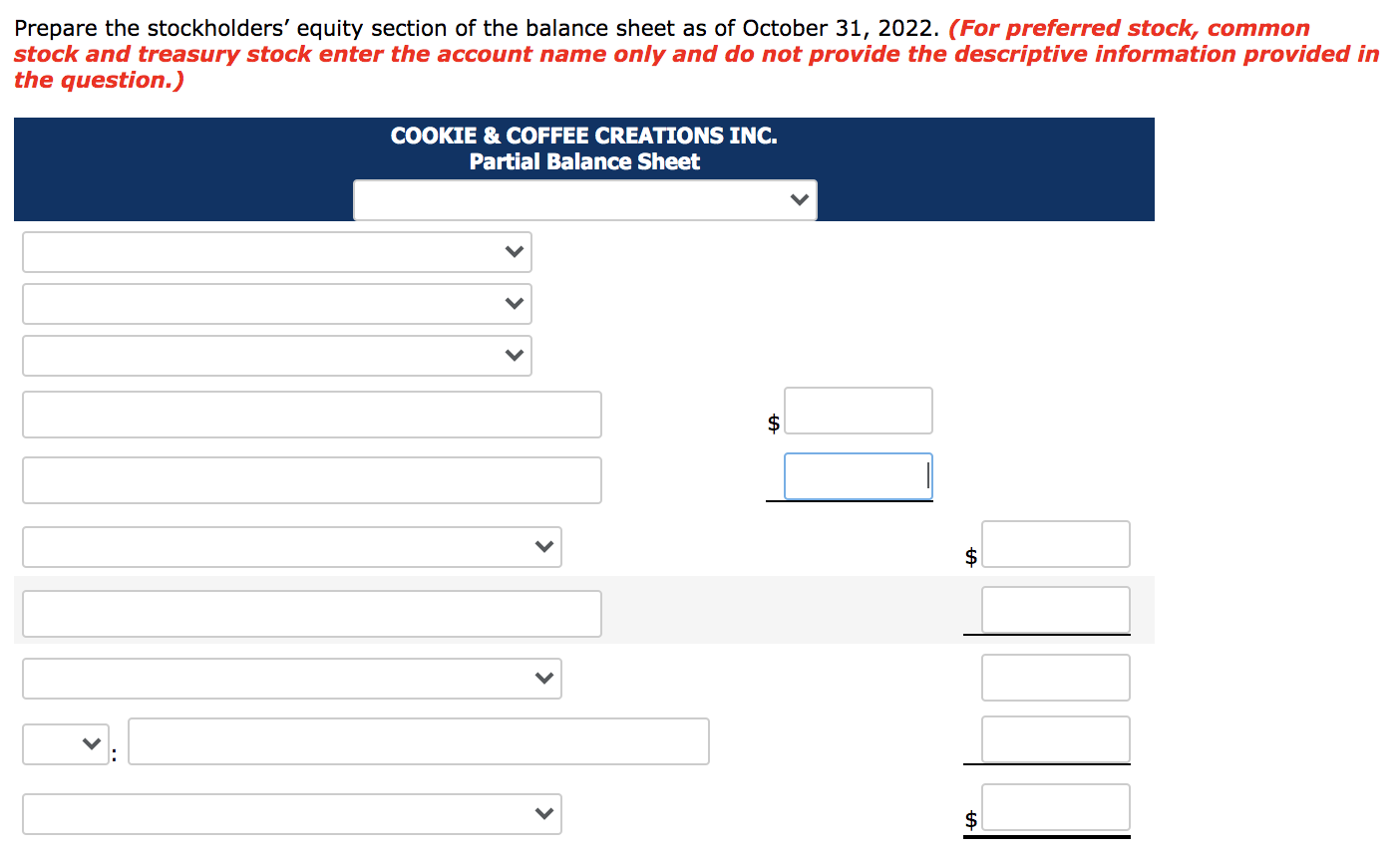 Solved Continuing Cookie Chronicle 11 Part 2 After | Chegg.com