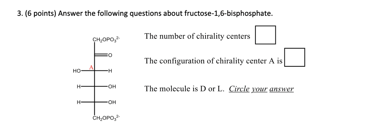 Solved 3. (6 points) Answer the following questions about | Chegg.com