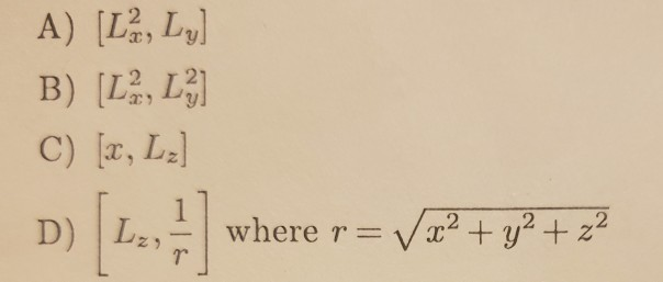 Solved A) [L2, Ly) B) [L2, L3) C) [, L2] D) L., where r= Vz2 | Chegg.com