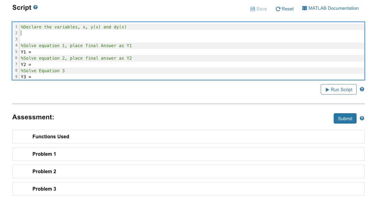 Solved Solving First Order Differential Equations My | Chegg.com