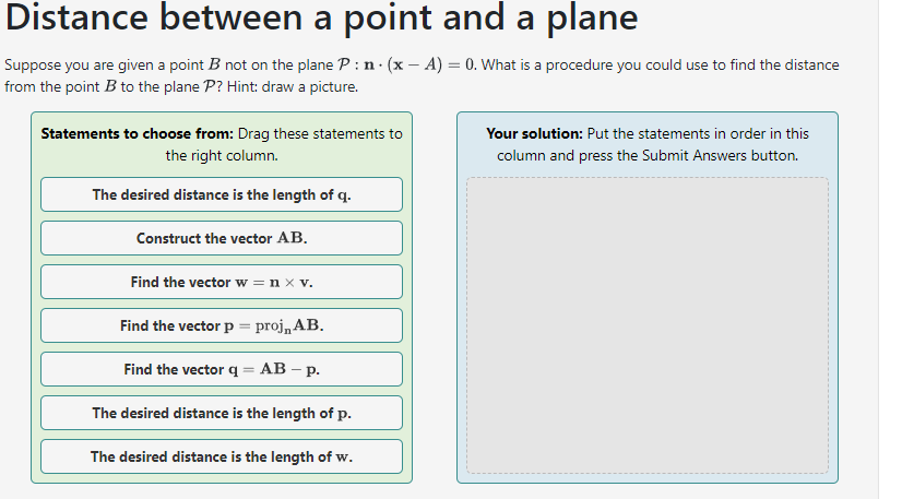Solved Find a vector vec(v) ﻿parallel to the intersection of | Chegg.com